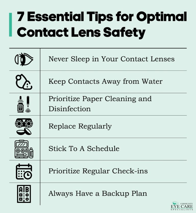 7 Essential Tips for Optimal Contact Lens Safety | Community Eye Care ...
